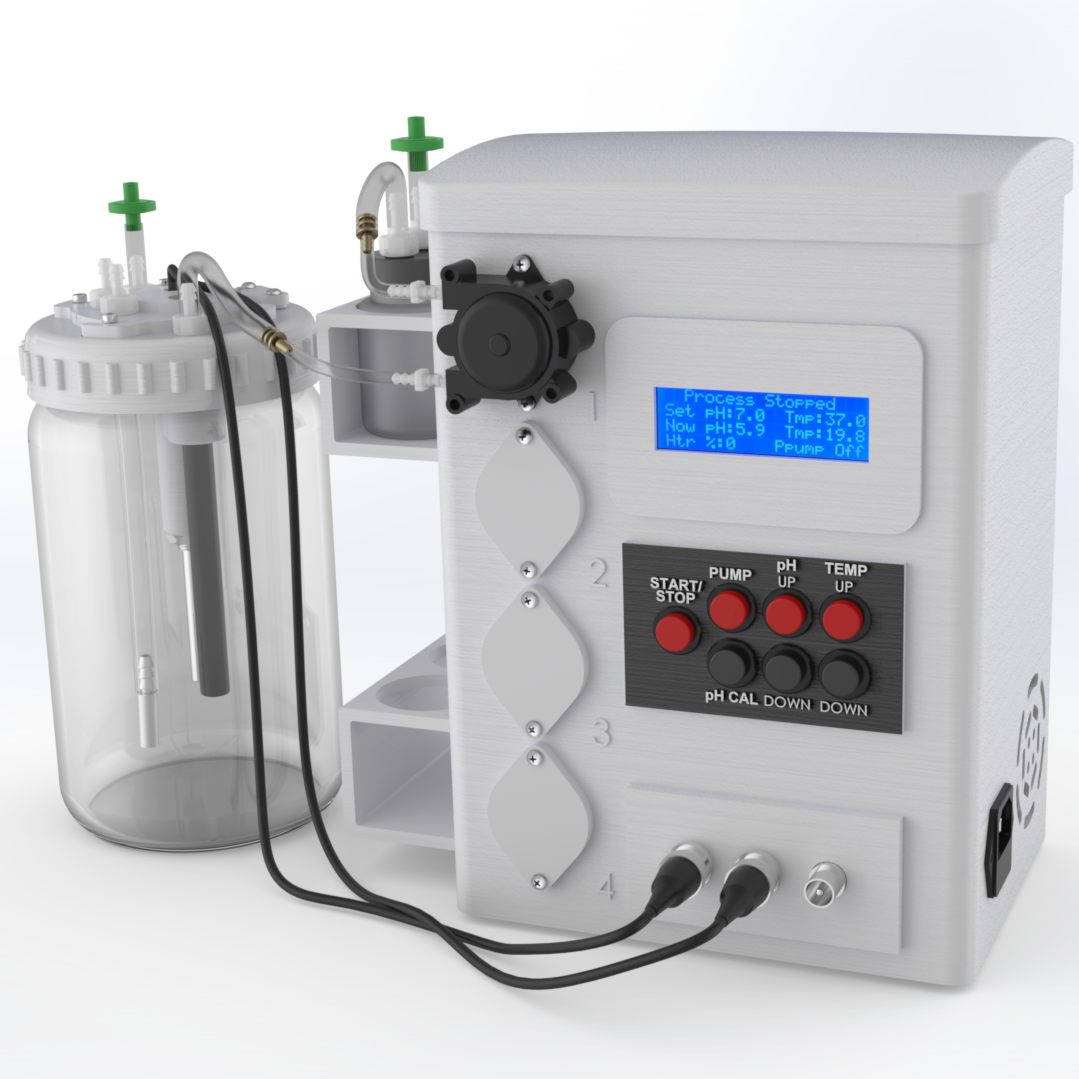 1.5 L Bioreactor Kit - Grow Bacteria For Temperature Control ...
